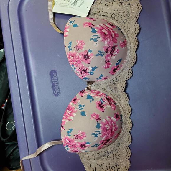 Cato | Intimates & Sleepwear | Nwt 38c Surreal Pushup Bra Underwire ...